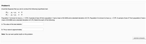 Solved Problem 6 5 Points Suppose That You Are To Conduct