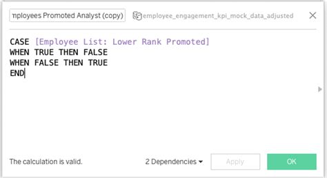 Custom Lists With Parameter Driven Filter Buttons ~ Kaleido Analytics