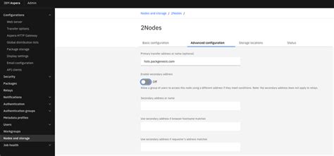 Faspex Multiple HSTS Node Configuration PacGenesis
