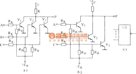 Transistor NOR Gate Basic Circuit Circuit Diagram SeekIC