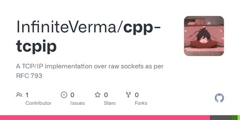 Github Infinitevermacpp Tcpip A Tcpip Implementation Over Raw
