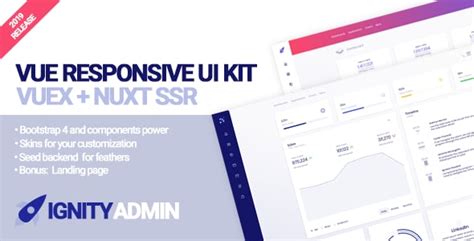 Nuxt Dashboard Website Templates Themeforest