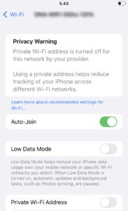 Disabling Wi Fi MAC Address Randomization On IOS Miradore