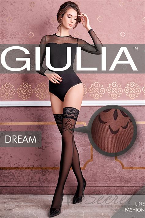 Панчохи з візерунком Giulia Dream 40 Model 2 в інтернет магазині Insecret • Купити в Україні
