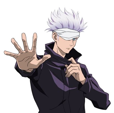 Gojo Satoru Manga Colored Png