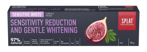 Splat Professional Sensitivity Reduction And Gentle Whitening ...