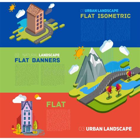 Flat 3d Isometric Map On Tablet GPS Navigation App Stock Vector