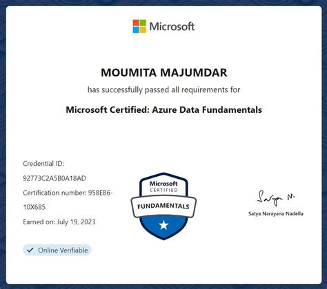 moumita majumdar on linkedin microsoftazure datafundamentals