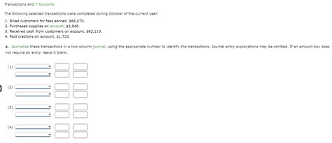 Solved The Following Selected Transactions Were Completed