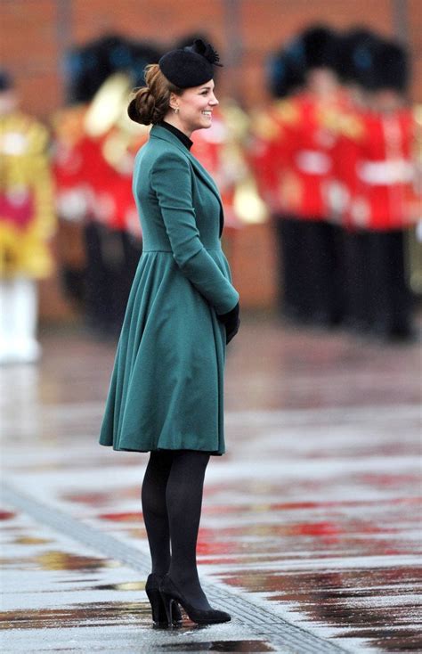 Королевский полковник Потрясающе красивые образы принцессы Уэльской Кэтрин на парадах в День