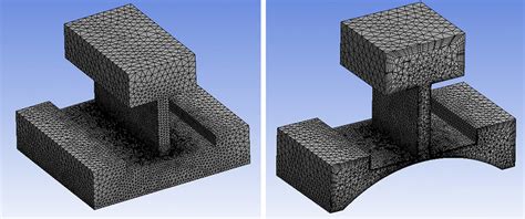Mesh Of Flow Field Simulation Model Download Scientific Diagram