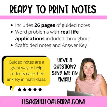 Systems Of Linear Equations Guided Notes By Hello Algebra TPT
