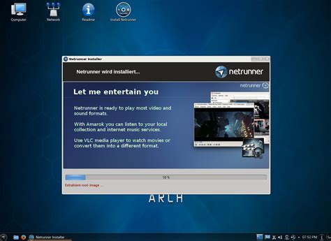 netrunner jetzt auch als rolling release distro auf basis manjaro arch