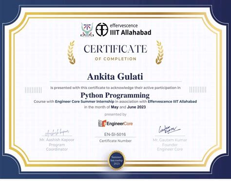 Ankita Gulati On Linkedin Pythonprogramming Engineercoresummerinternship Iiit