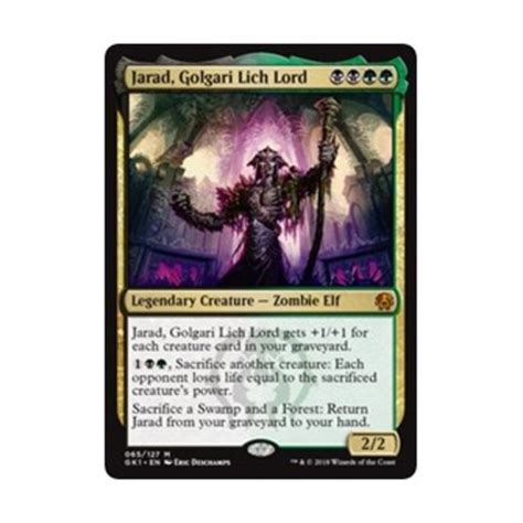 Wotc Mtg Guilds Of Ravnica Guild Kits Jarad Golgari Lich Lord Mr Nm
