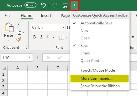 Toolbar On Excel Step By Step Guide To Customize Use Toolbar In Excel
