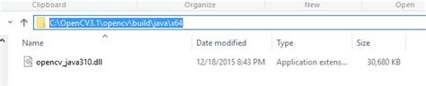 opencv running executable jar throws no opencv java310 in java