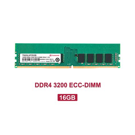 Transcend Ram Memory For Server Ddr4 3200 16gb Ecc Dimm รับประกันตลอดอายุการใช้งาน มีใบกำกับภาษี