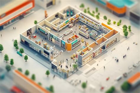 Store Map With Deals Highlighted A Store Map Showing The Layout Of Different Departments