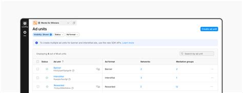 How To Manage Your Ad Units Ironsource Knowledge Center