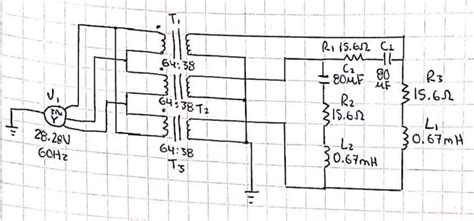 Solved Determine The Input Current Of The Transformer Each Chegg Com