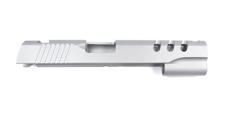 1911 Government Slide 5 416 Ported 9mm With Sturp Rear Serration Only