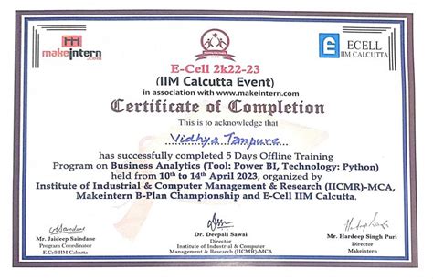 Vidhya Tanpure On Linkedin Hello Connection Last Year I Completed