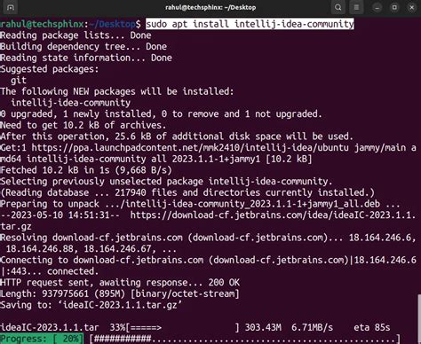 How To Install Intellij Idea On Ubuntu Techsphinx