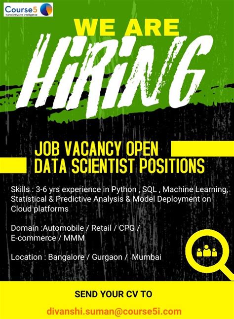 Divanshi Suman On Linkedin Datascience Datascientist Hiringnow Course5i Datascientistjobs
