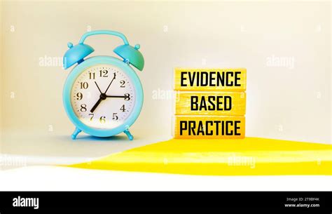 Evidence Based Practice Text Concept On Wooden Blocks Beautiful