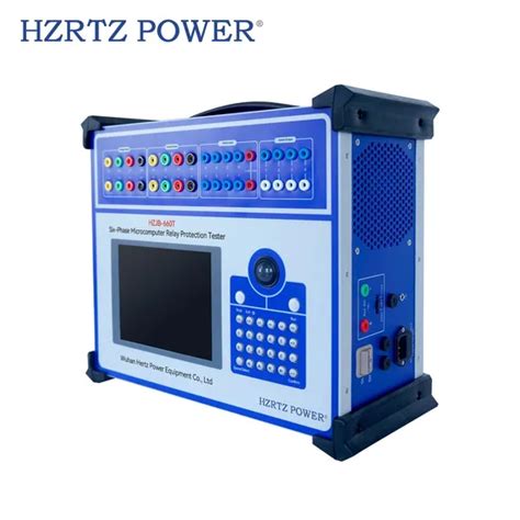 Microcomputer Relay Protection Tester Six Phase Secondary Current Injection Test Set 6 Phase