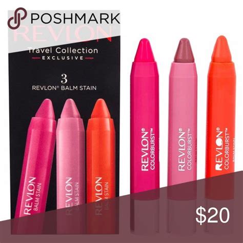 Hp Boxed 3 Asstd Revlon Balm Stain Travel Size Revlon The Balm