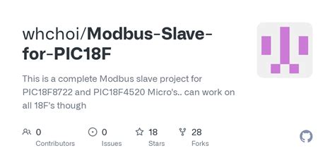 Modbus Slave For Pic F Modbus C At Master Whchoi Modbus Slave For Pic F Github
