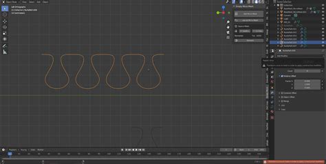 Array Modifier And Merge Distance For Curve Blender Stack Exchange