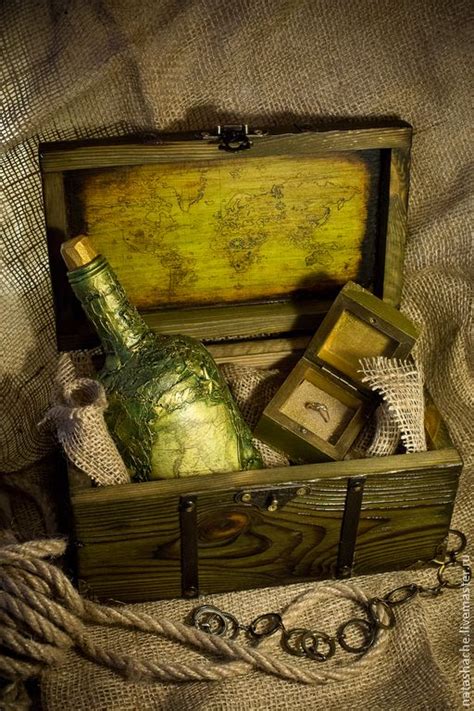 Морской сундук с сокровищами в интернет-магазине на Ярмарке Мастеров ...