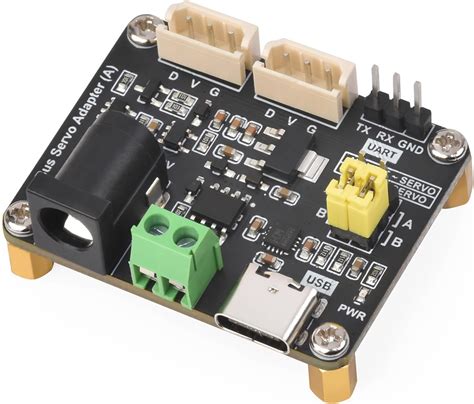 Serial Bus Servo Driver Board Integrates Servo Power