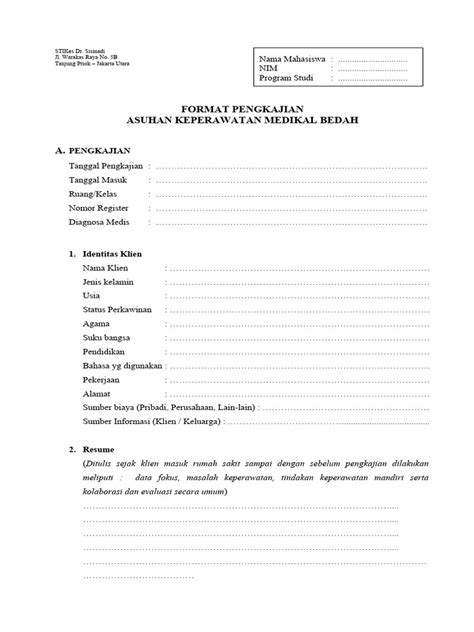 Format Kmb Putri Dayanti Pdf Kesehatan Holistik Sains And Matematika