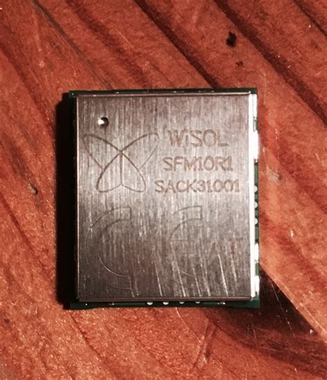 Test Of Sigfox Wisol Wssfm10r1 Module The Iot Blogdisk91
