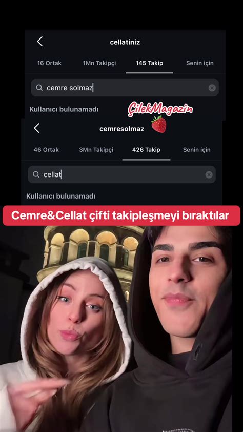 Cemre Ve Cellat Takipleşmeyi Bıraktılar Tiktok
