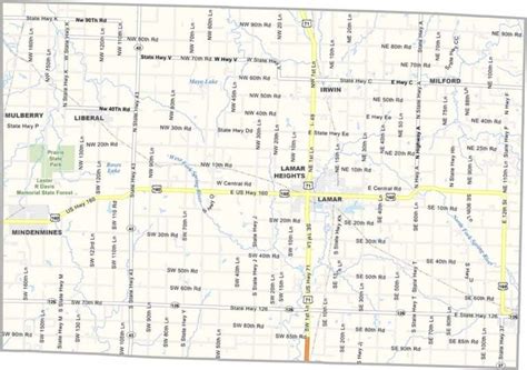 Laclede County Map Missouri Us County Maps