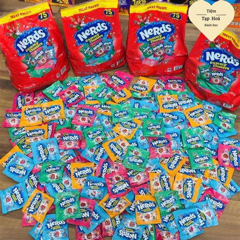 Kẹo Nerds Gunmy Glusters 🇺🇸 Set 5 Gói Mini Mix Ngẫu Nhiên Hàng Nhập