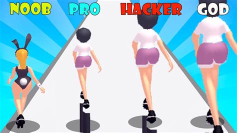 NOOB Vs PRO Vs HACKER Vs GOD Dancing Heels YouTube