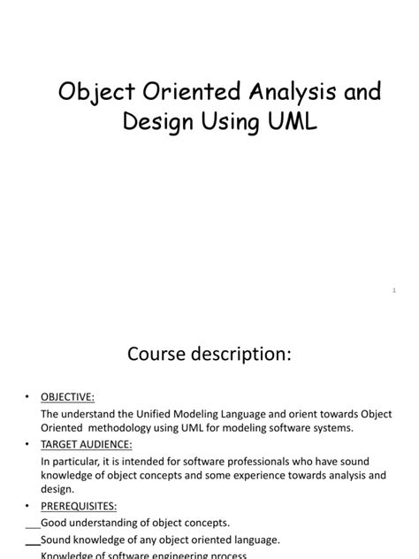 Object Oriented Analysis And Design Using Uml Pdf Conceptual Model Object Oriented Programming