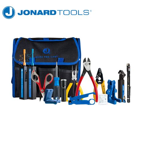 Jonard Tools Tk 160 Fiber Prep Kit With Connector Cleaners And Visual Fault Locator For Sale