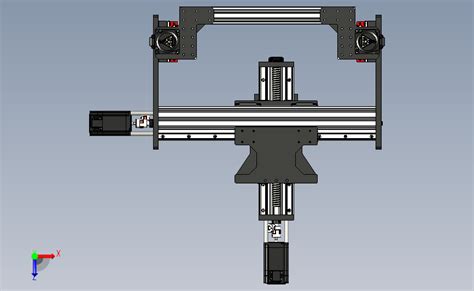 Cnc 750x500三轴结构step模型图纸下载 懒石网
