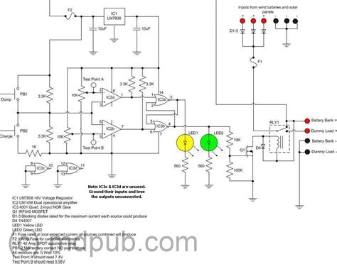 jib energy solar panel battery charge controller circuit diagram guide