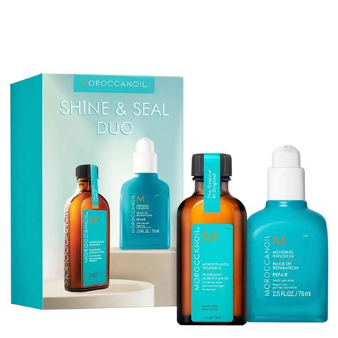 Moroccanoil Set Shine And Seal Duo Aceite Moroccanoil Treatment Y