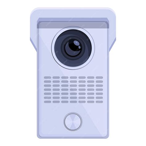 Premium Vector Intercom Icon Cartoon Vector Door System Home Control
