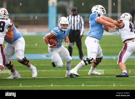 Columbia Lions Running Back Joey Giorgi 25 Finds An Opening For A Gain