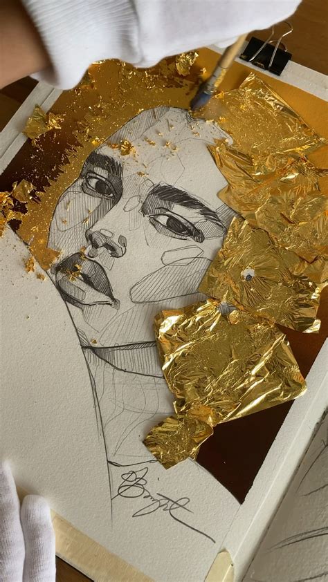 How To Do Gold Leaf Art At Traci Seale Blog